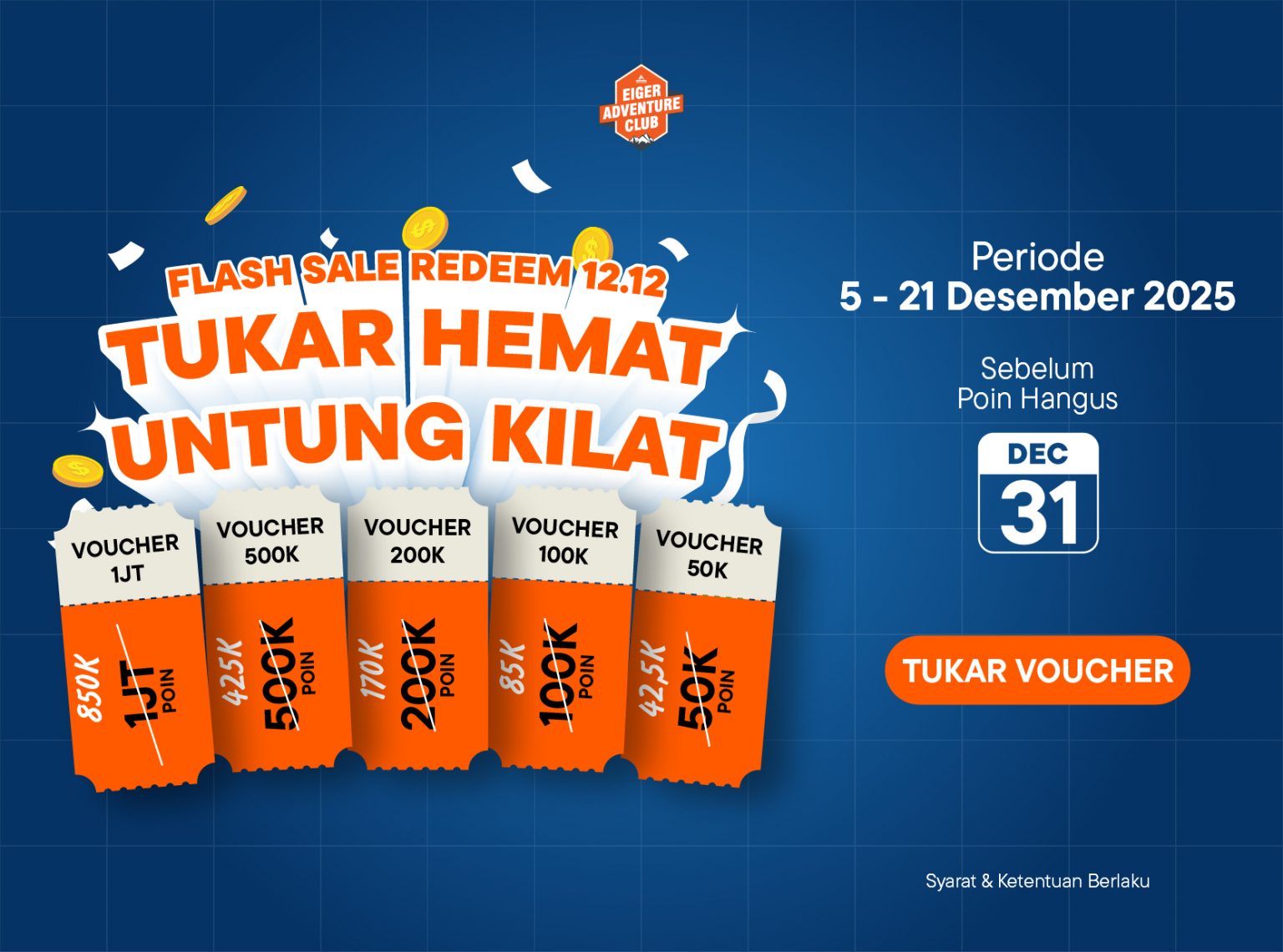 Tukar Poin EAC Sekarang, Sebelum Hangus di Akhir Tahun! - Blog